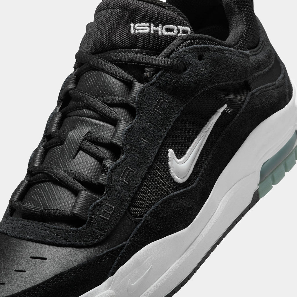 NIKE SB AIR MAX ISHOD - BLACK/WHITE FB2393-004 - PLA Skateboarding